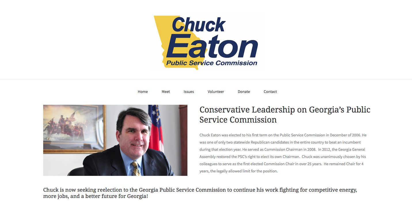 Chuck Eaton for PSC